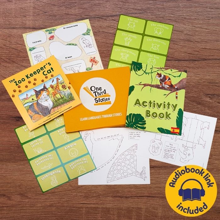 Story Kit 04 The Zoo Keeper’s Cat – One Third Stories - Education