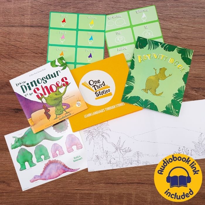 Story Kit 01 How the Dinosaur got his Shoes – One Third Stories - Education